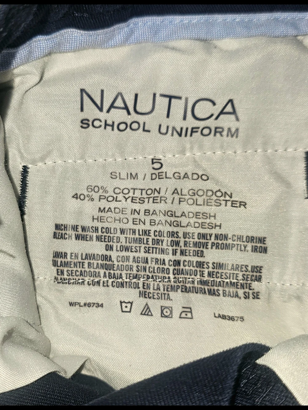 Nautica | Bottoms | Nautica Boys Navy Size 5 Flatfront Uniform Shorts ...